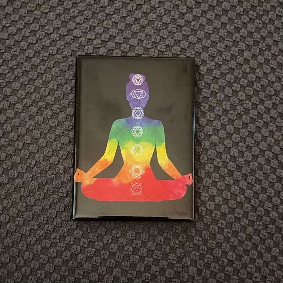 Wall Decor | 7 Chakras Meditation Magnet | Poshmark